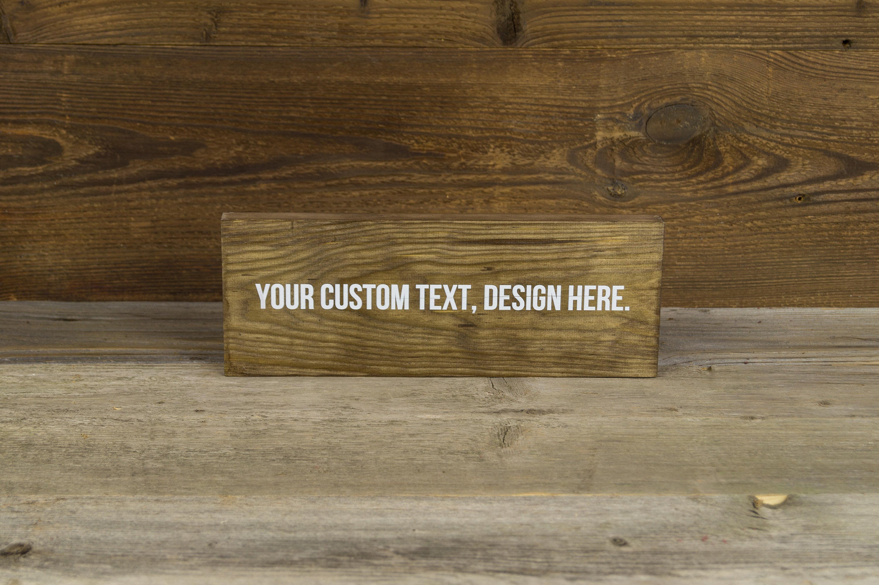 Custom Barn Sign, Freestanding or Hanging – woodendoorsign.com by Etch.pl
